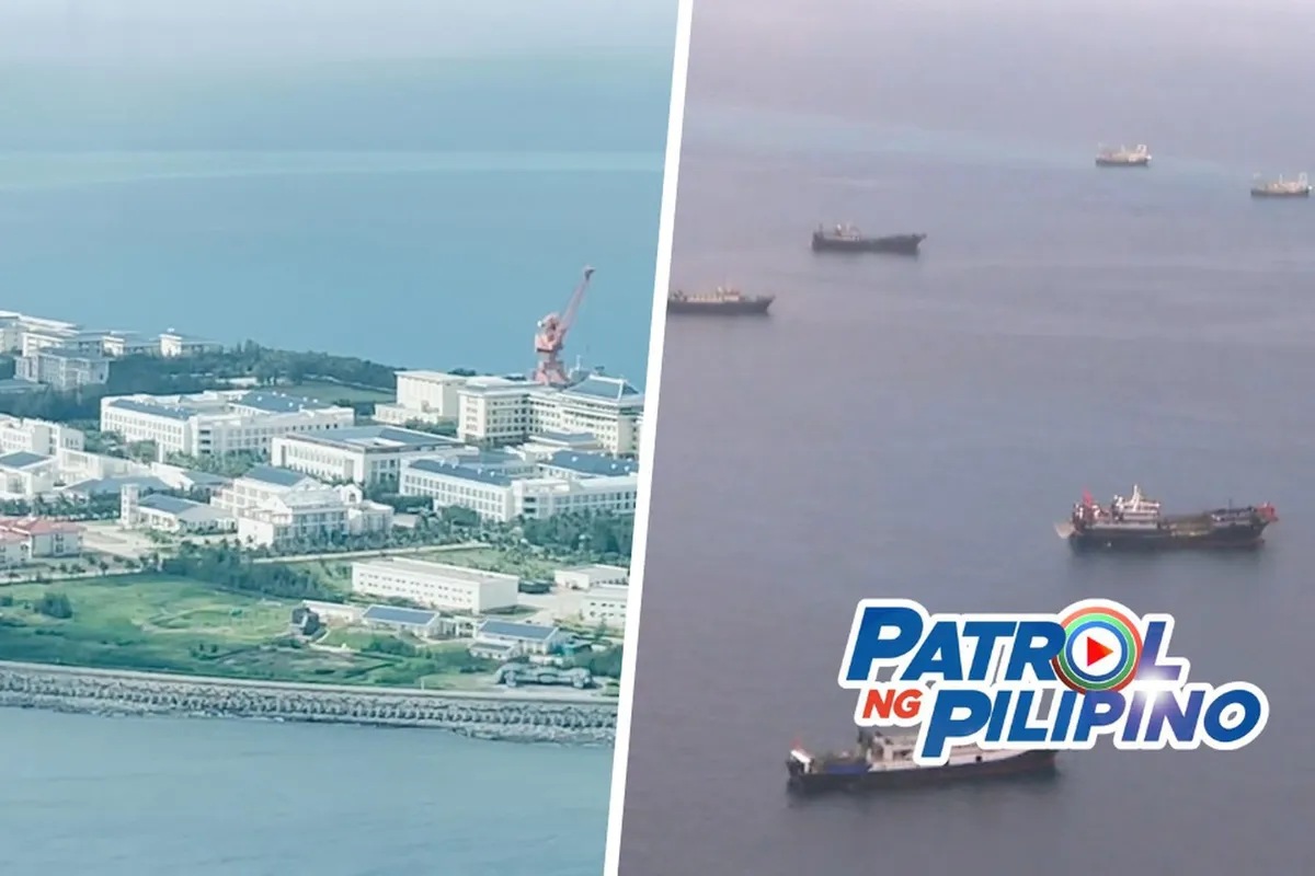 Itinayong isla ng China sa Subi Reef sa West PH Sea, mala-siyudad na ...