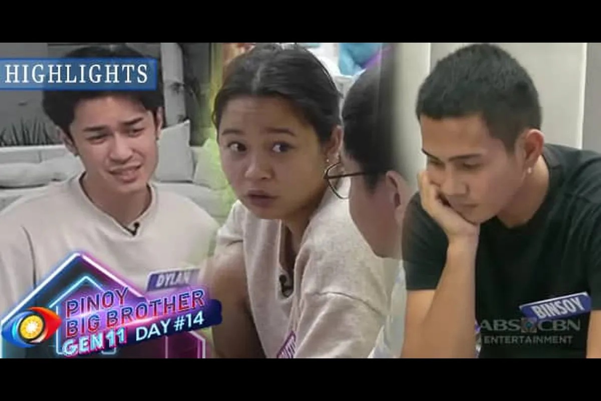 Day 14: Dylan at Binsoy, napag-usapan ang ugali ni Kolette | PBB Gen 11 ...