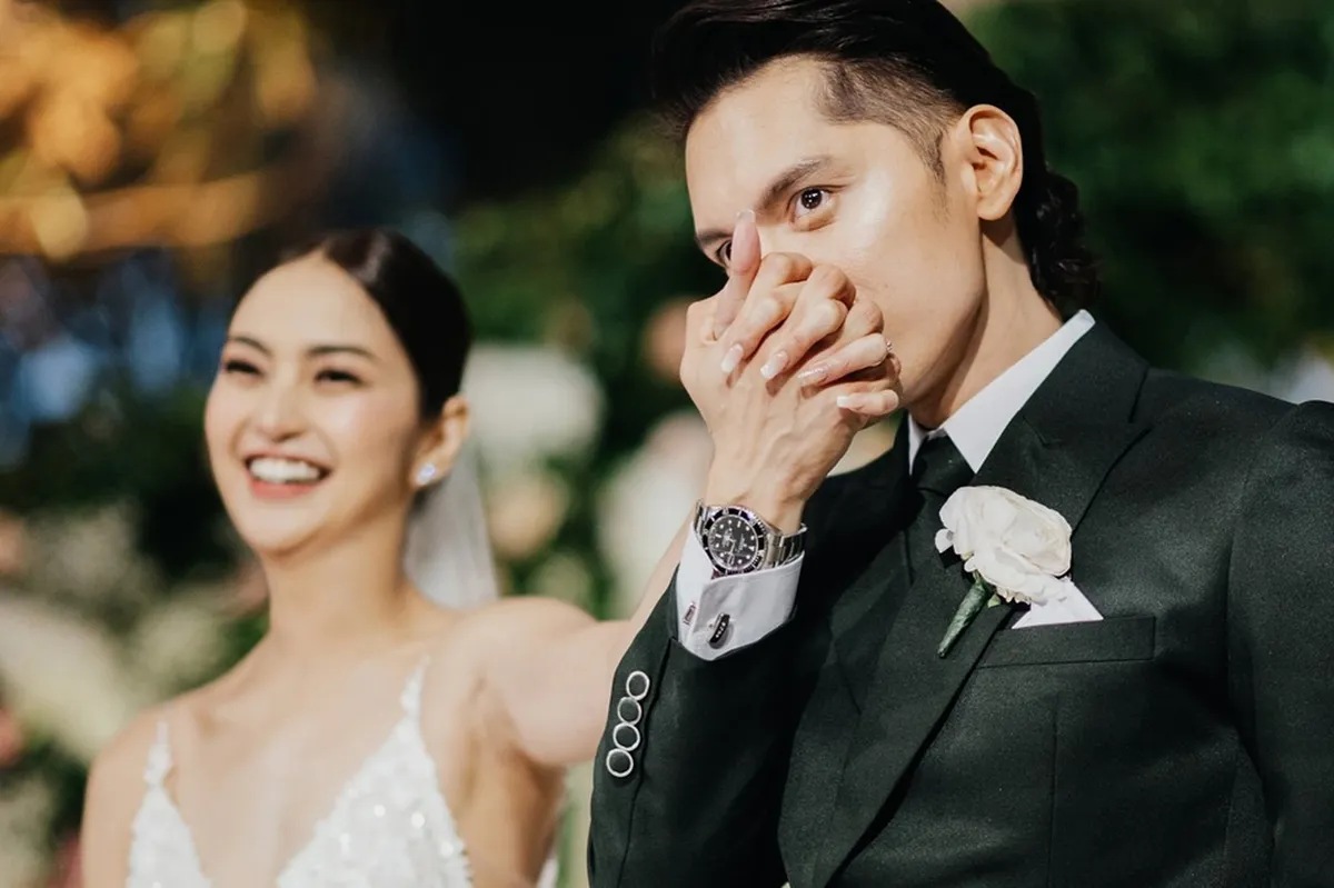 LOOK: Official photos from wedding of Carlo Aquino, Charlie Dizon | ABS ...