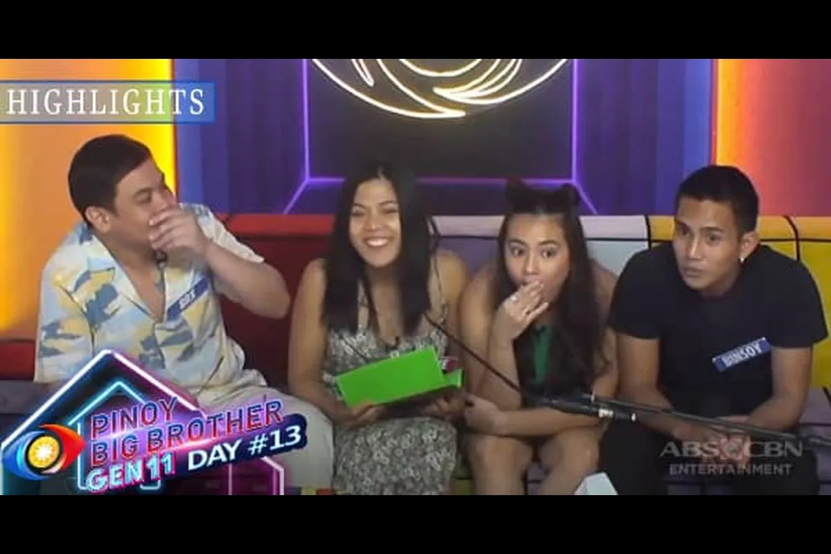 Day 13: Brx, Noimie, Binsoy at Jas, nalaman na ang second weekly task! | PBB Gen 11 | ABS-CBN ...