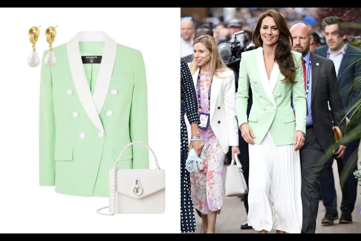 Princess Kate Channels Chic '80s Style With A Mint Look | ABS-CBN Lifestyle
