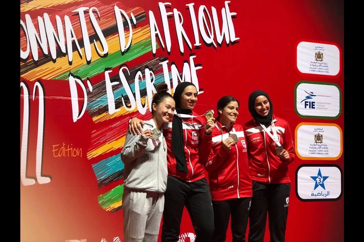 Fencing: Fil-Ivorian fencer Maxine Esteban snags silver in African ...