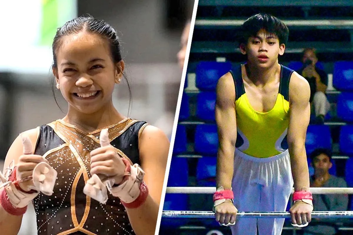 After Caloy's triumph, younger Yulo siblings navigate high expectations ...
