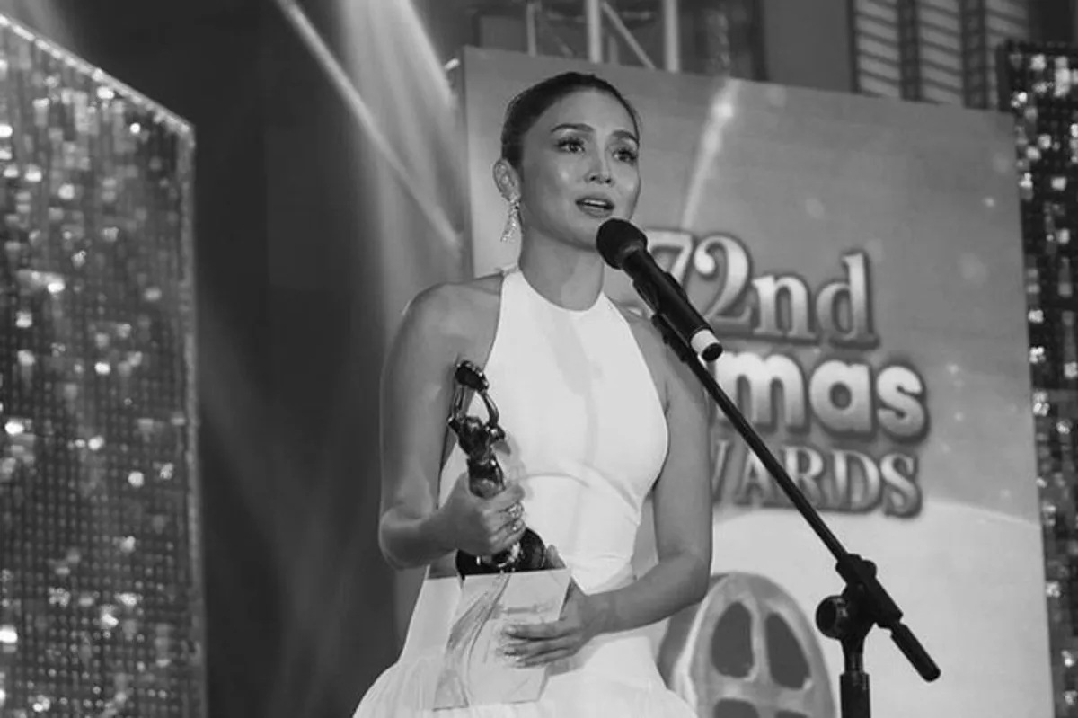 Kathryn Bernardo shares FAMAS win with 'A Very Good Girl' family | ABS ...