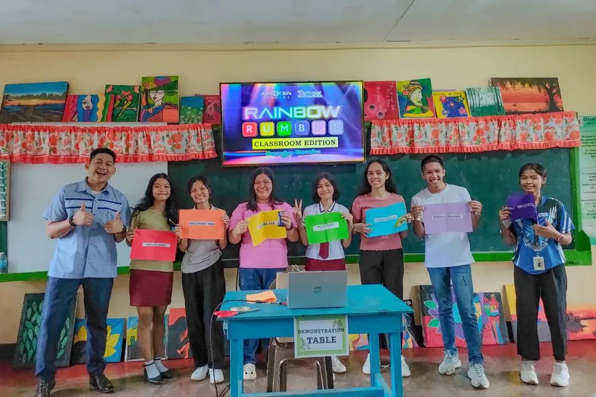Teacher in Agusan del Sur brings ABS-CBN's 'Rainbow Rumble' to class ...
