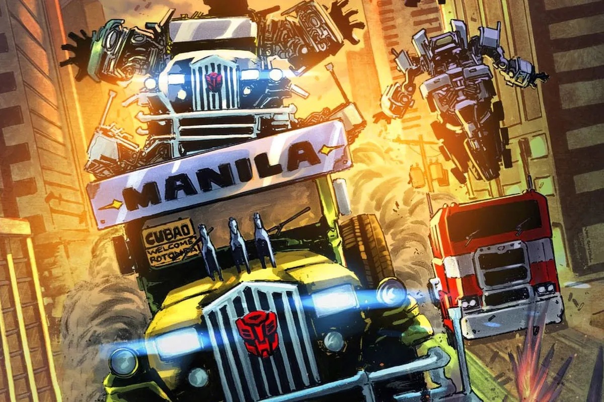 Jeepney Autobot graces cover of Transformers 40th anniv comic | ABS-CBN Lifestyle