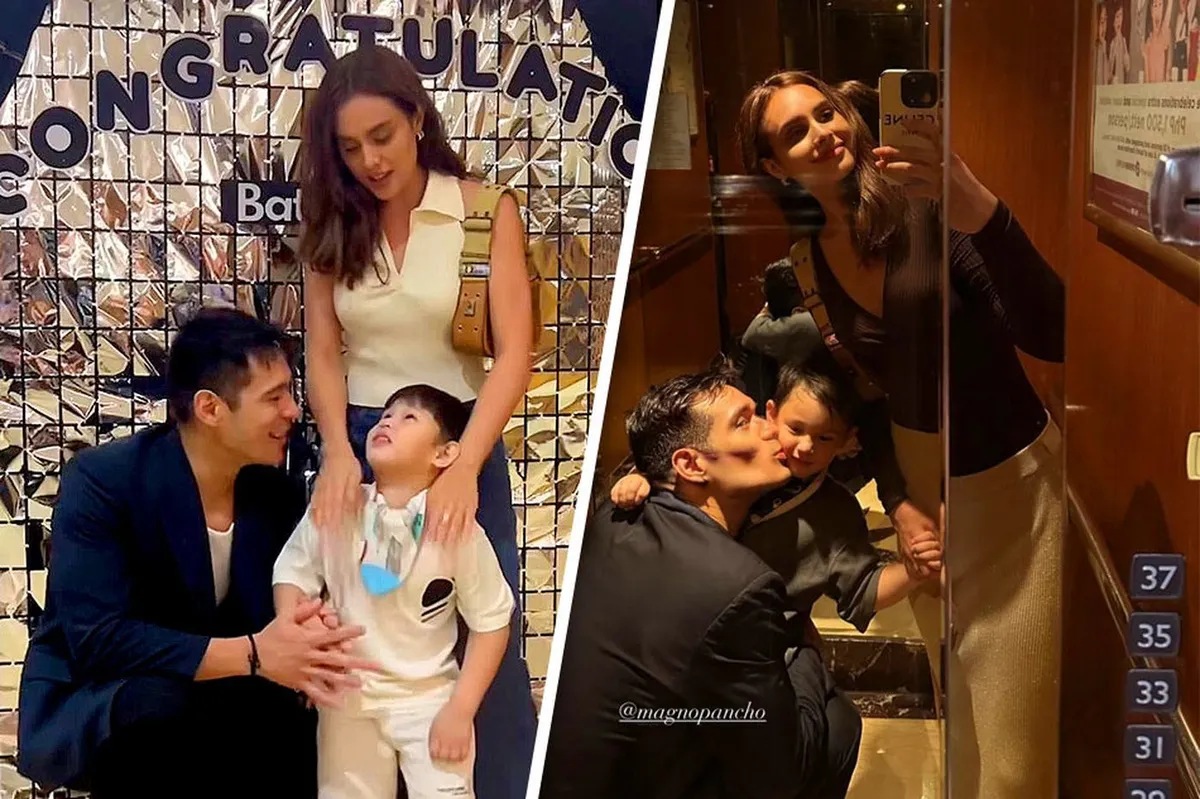 Pancho Magno, Max Collins attend son's moving up ceremony | ABS-CBN ...