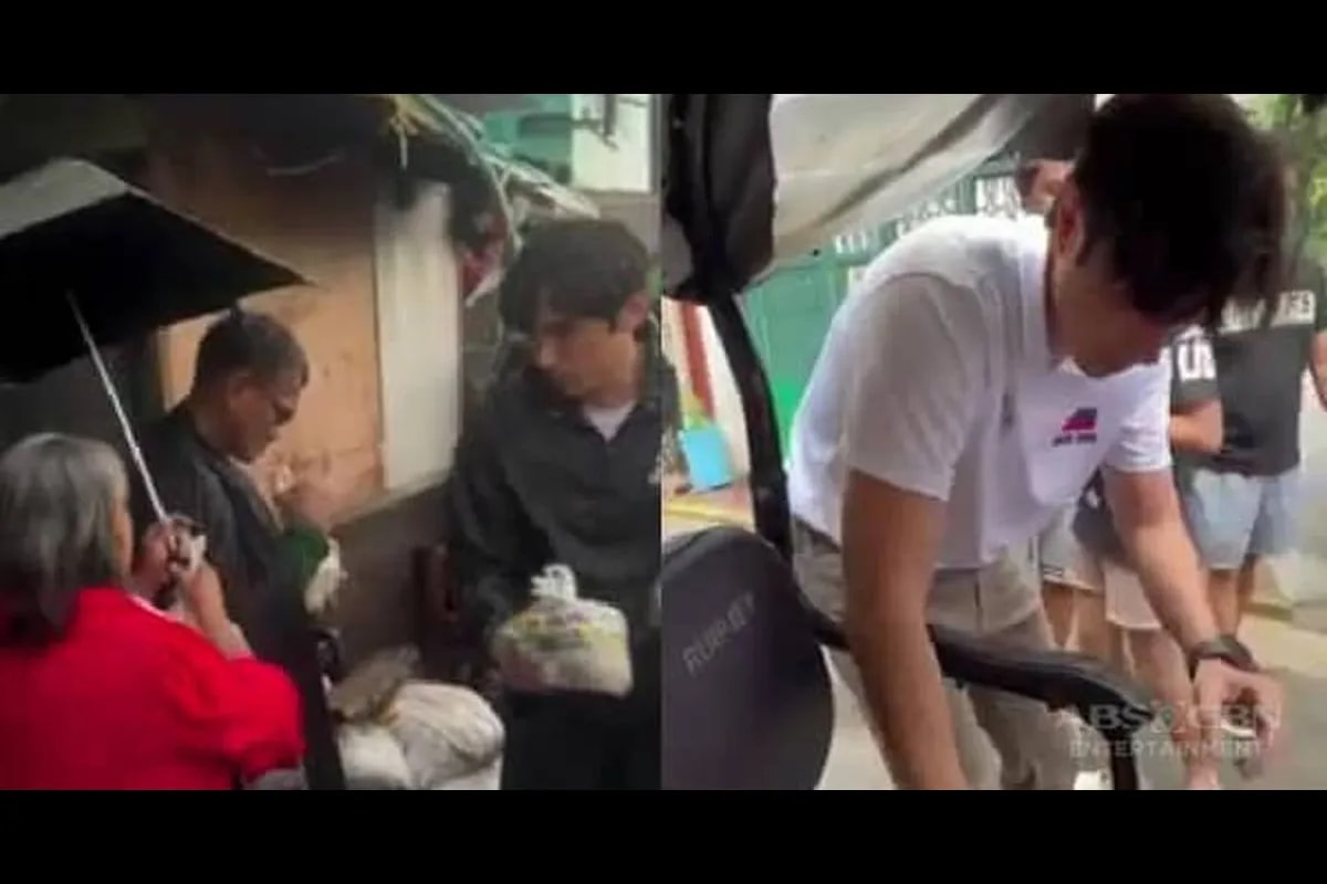 TV Patrol: David Chua, Namahagi ng ayuda sa mga biktima ng kalamidad, kahit mismong bahay nila ...