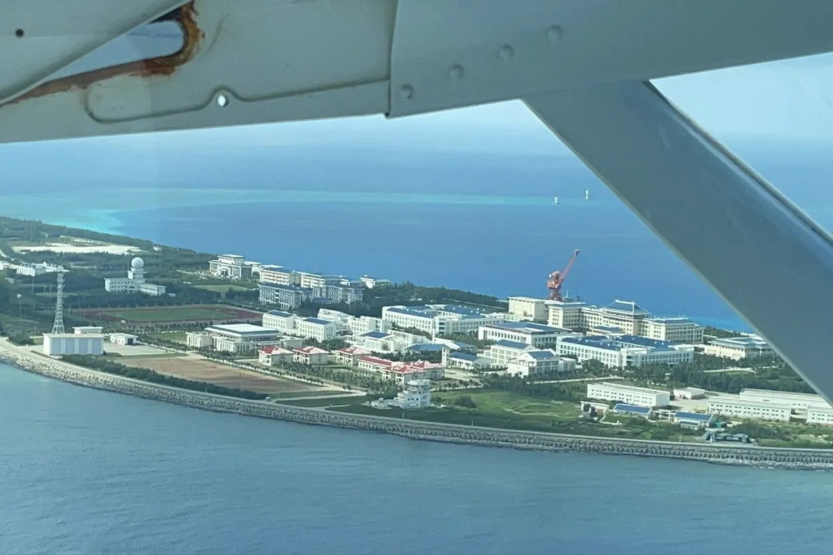 BFAR conducts aerial survey of Subi Reef, maritime patrol in Sandy Cays ...