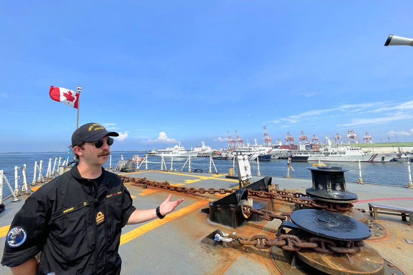 Canada warship arrives in PH for 5-day 'goodwill visit' | ABS-CBN News
