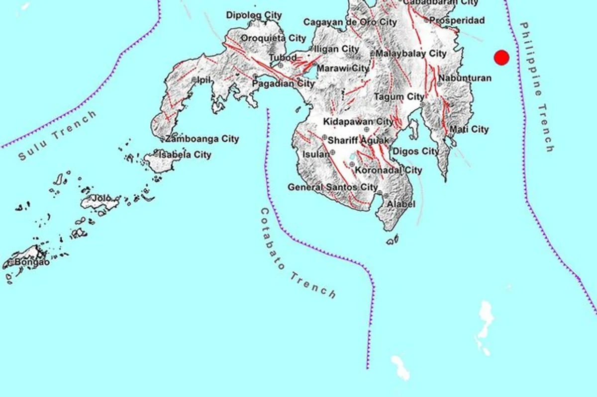 Magnitude 6.8 quake hits off Surigao del Sur | ABS-CBN News