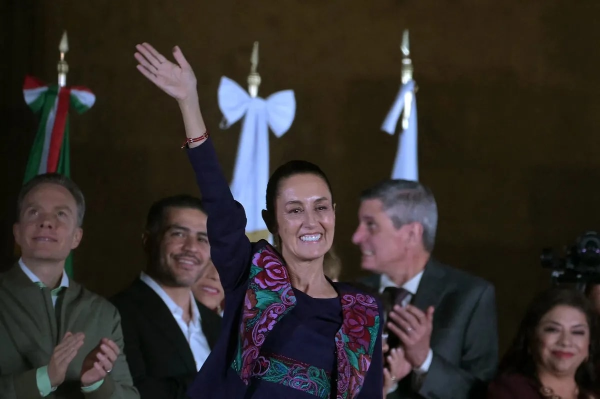 Claudia Sheinbaum makes history as Mexico's first woman president | ABS ...