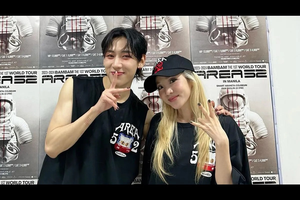 Bambam pens message for Sandara Park for guesting in his Manila concert ...