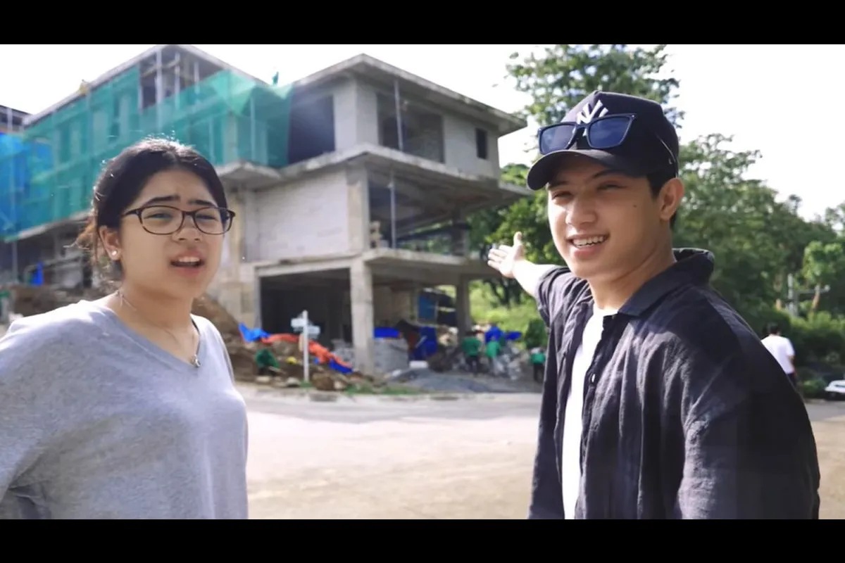 Niana and Ranz Kyle share progress of their family’s dream house | ABS-CBN Entertainment