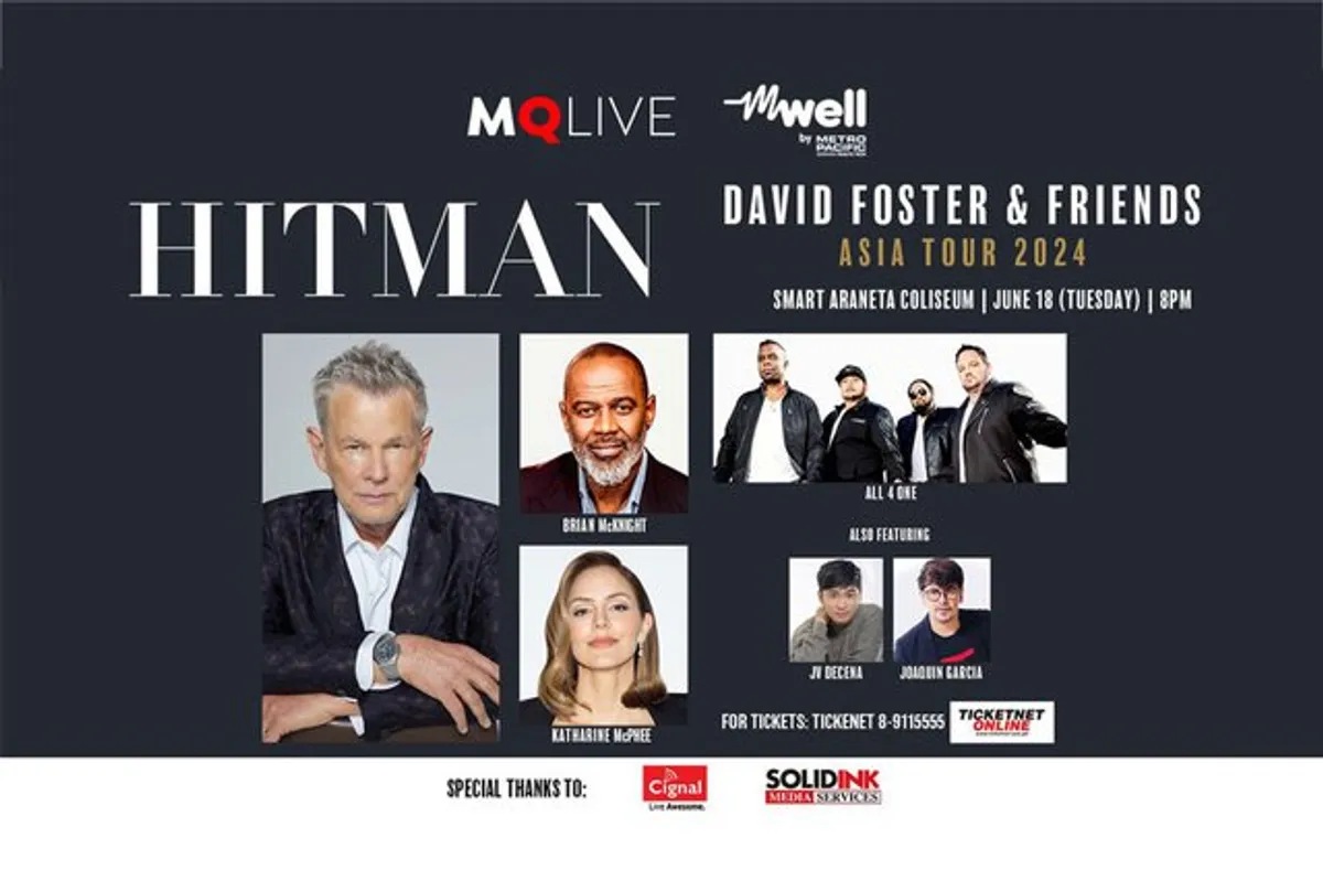 Tickets for David Foster & Friends Asia Tour in Manila now available ...