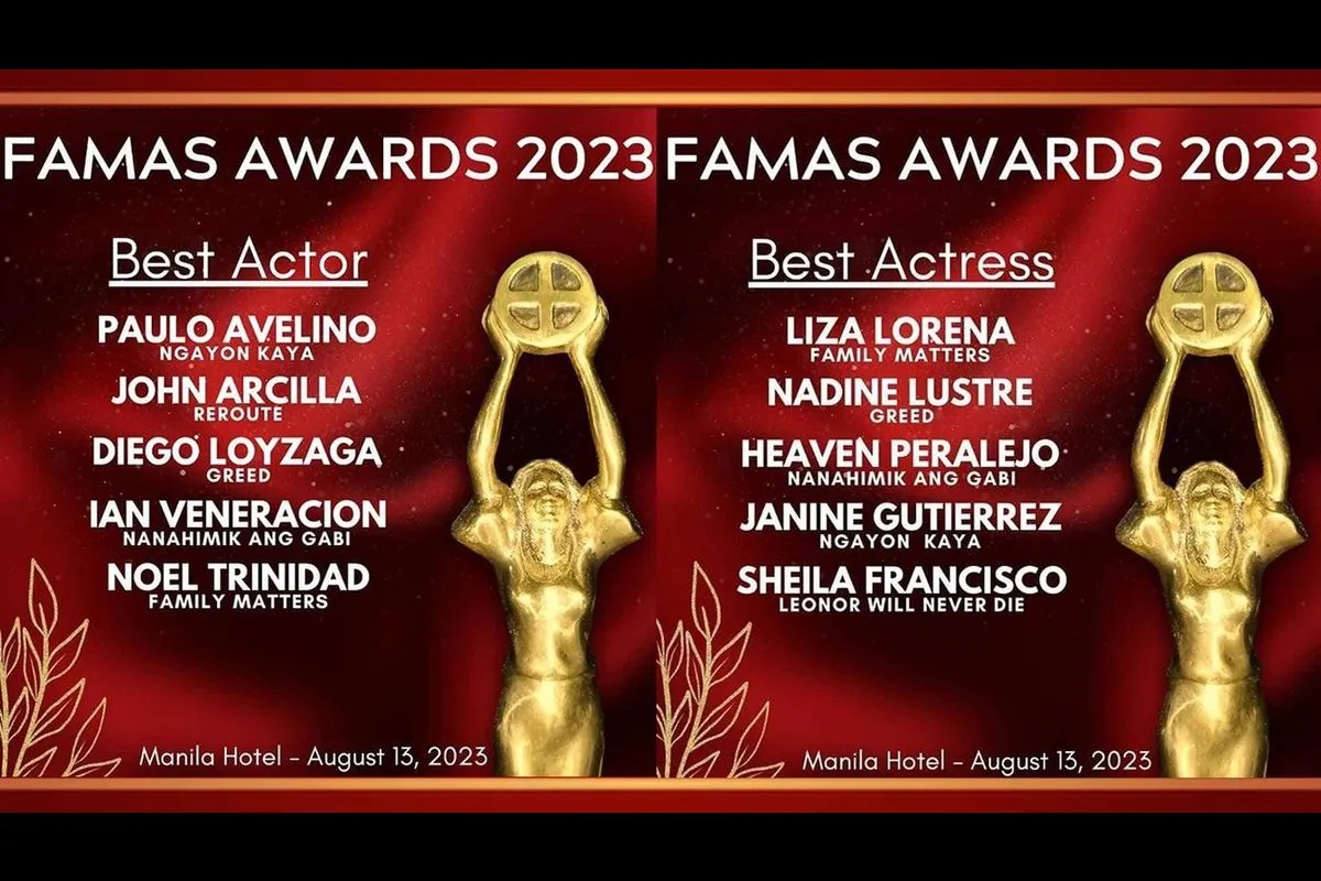 TINGNAN: Ang mga nominado sa 71st FAMAS Awards | ABS-CBN Entertainment