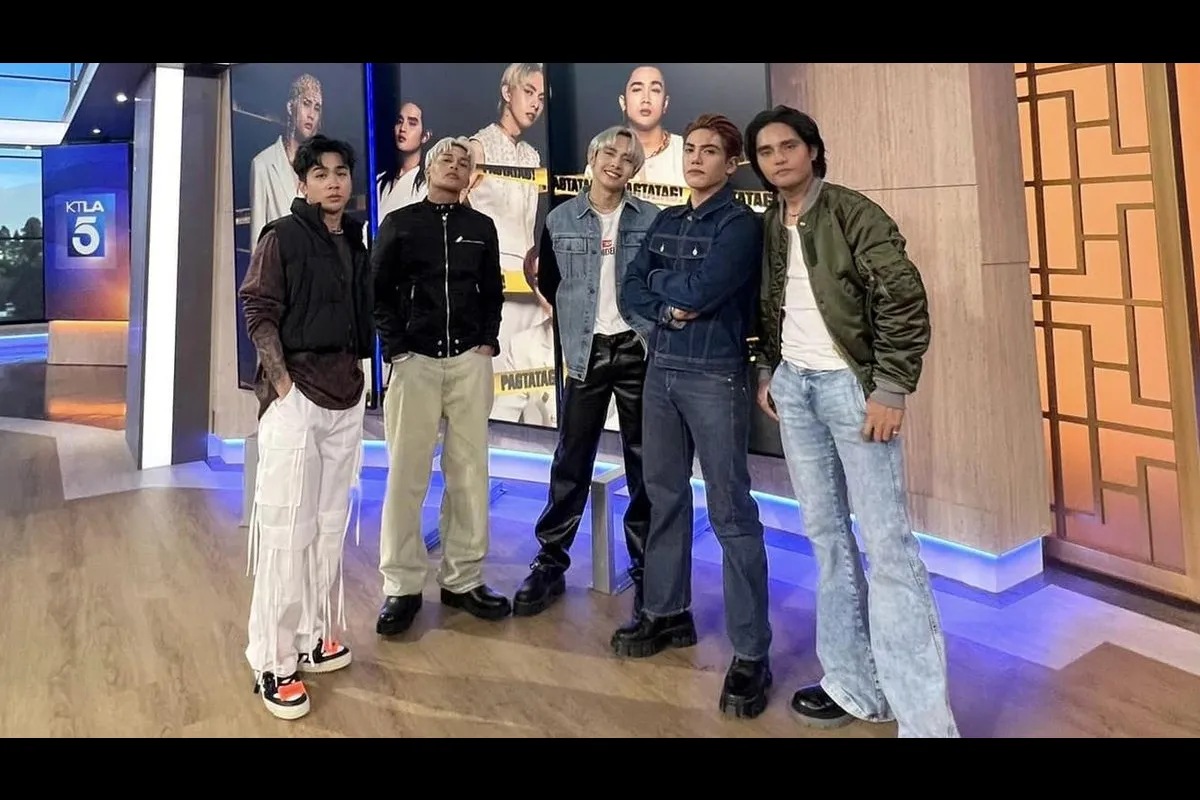 SB19 performs ‘Gento’ on news morning program in L.A. | ABS-CBN ...