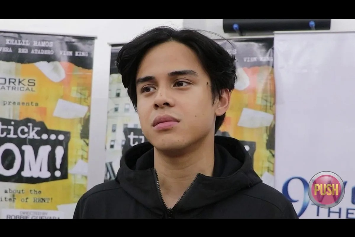 EXCLUSIVE: Khalil Ramos admits he was ‘terrified’ to take on ‘Tick, Tick… Boom!’ | ABS-CBN ...