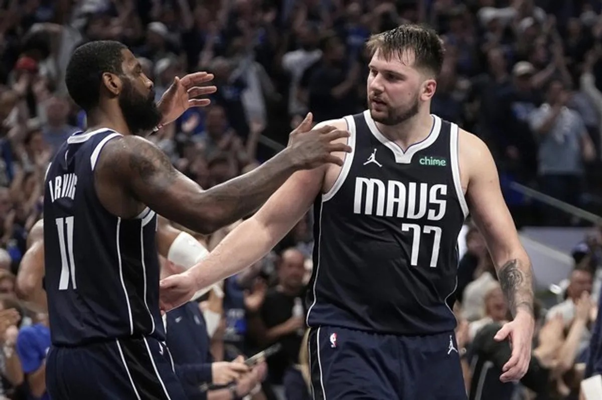 Kyrie Irving and Luka Doncic help Mavs hold off Thunder again for 2-1 ...