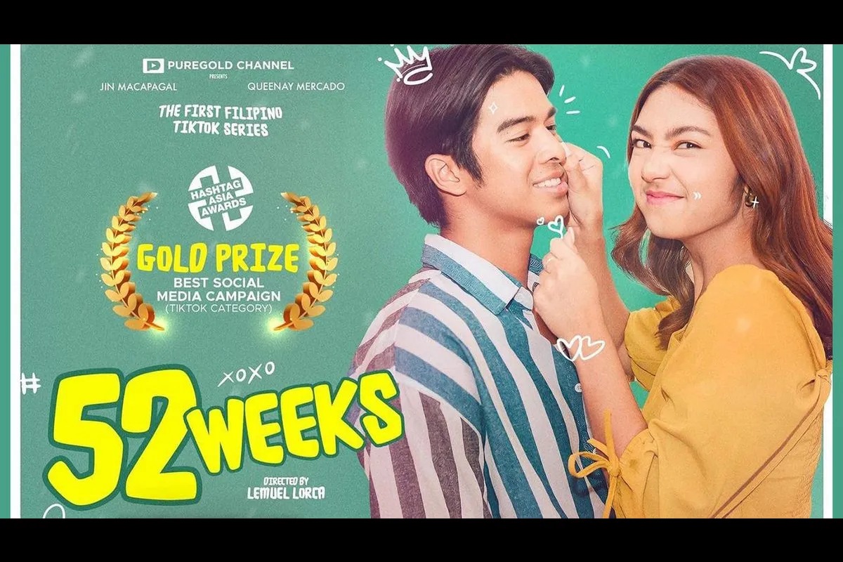 TikTok digi-series na ‘52 weeks,’ wagi sa Hashtag Asia Awards | ABS-CBN ...