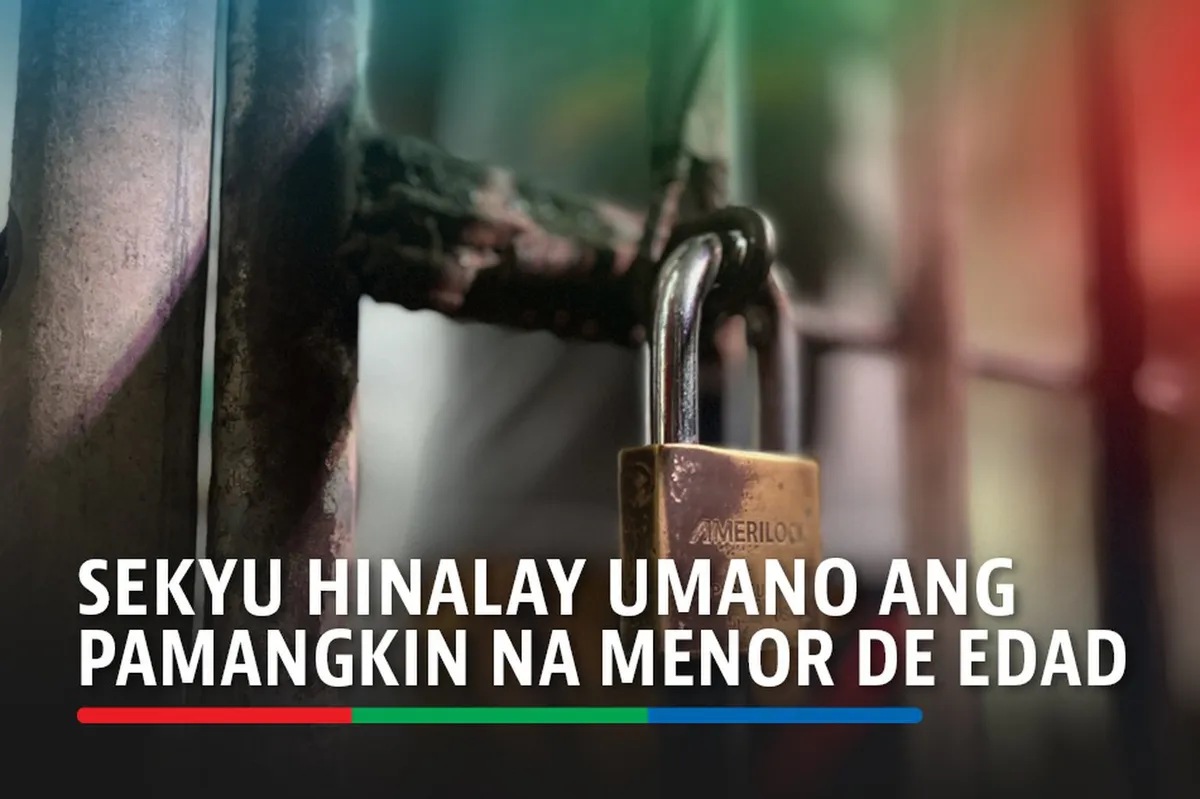 Sekyu hinalay umano ang pamangkin na menor de edad | ABS-CBN News