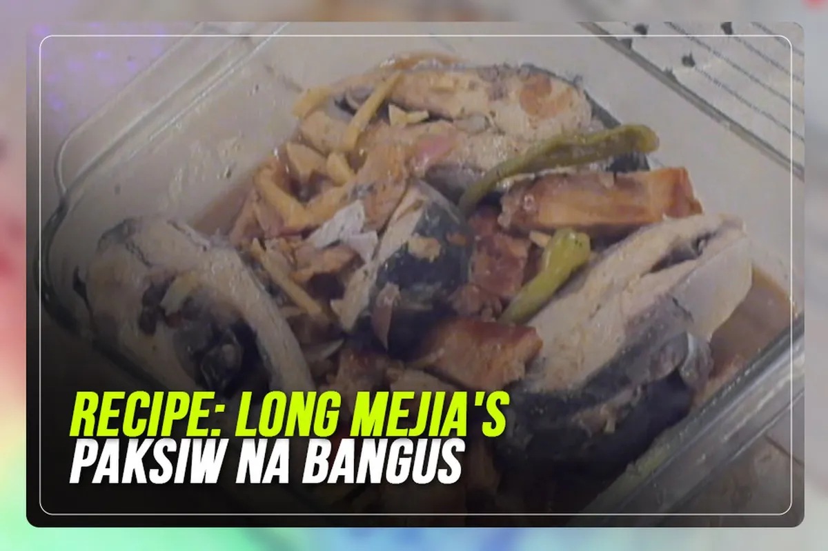 Celebrity recipe: Long Mejia's paksiw na bangus with a twist | ABS-CBN ...
