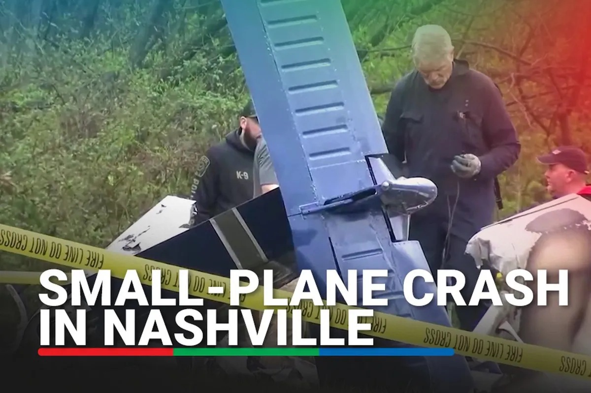 Five killed after small airplane crashes in Nashville | ABS-CBN News