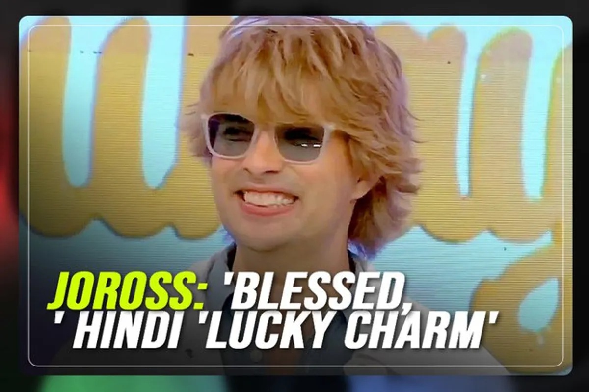 Joross Gamboa, 'blessed' at hindi 'lucky charm' | ABS-CBN Entertainment