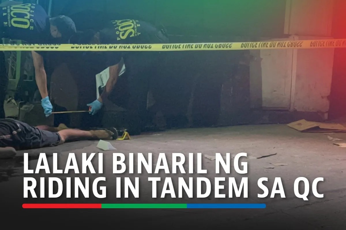 Lalaki binaril ng riding in tandem sa QC | ABS-CBN News