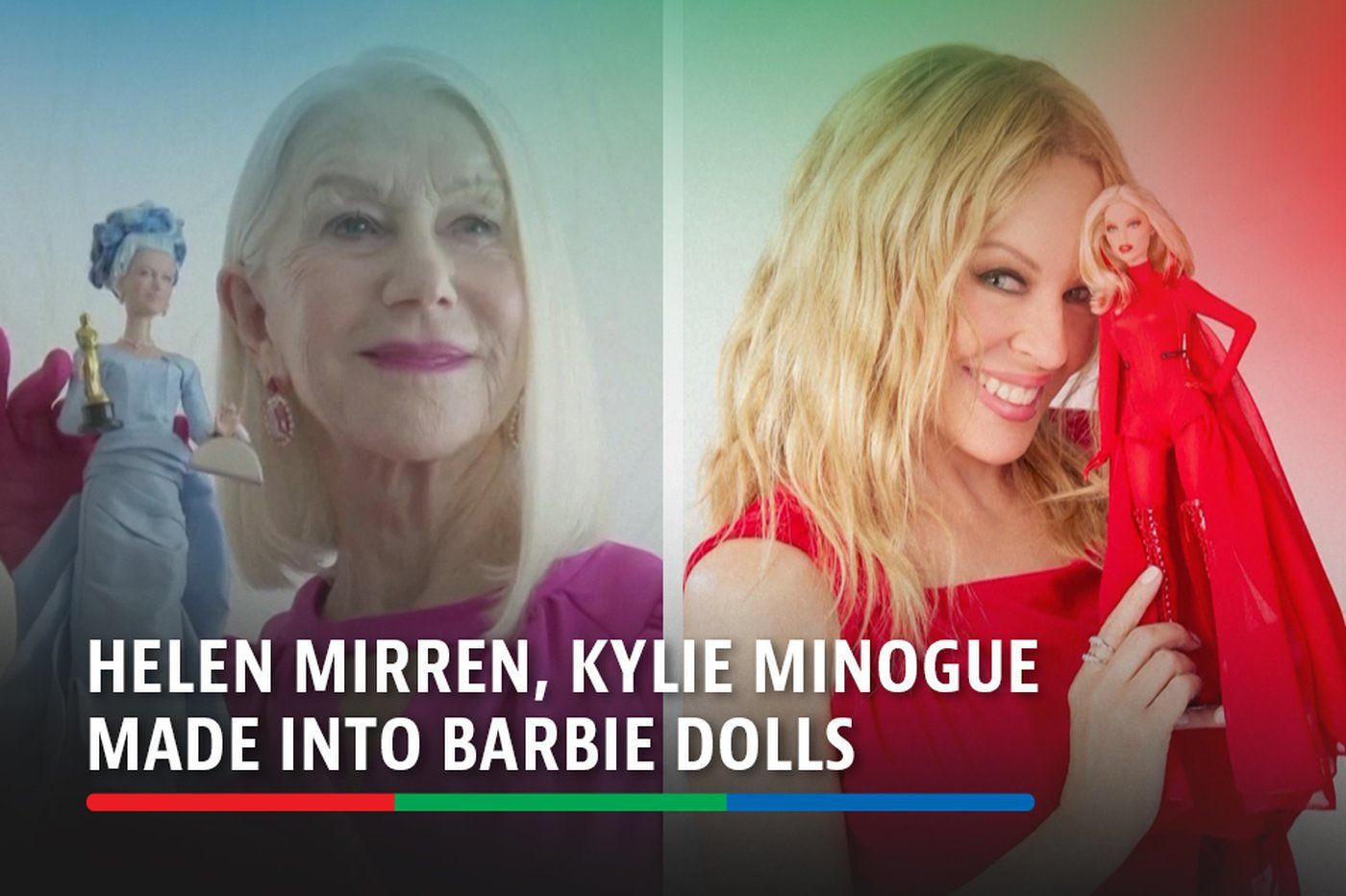 Helen Mirren, Kylie Minogue made into Barbie dolls for International ...