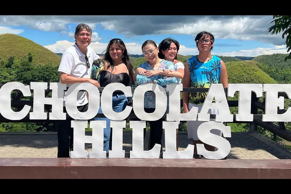 LOOK: Sharon Cuneta enjoys quick getaway in Bohol with family | ABS-CBN ...