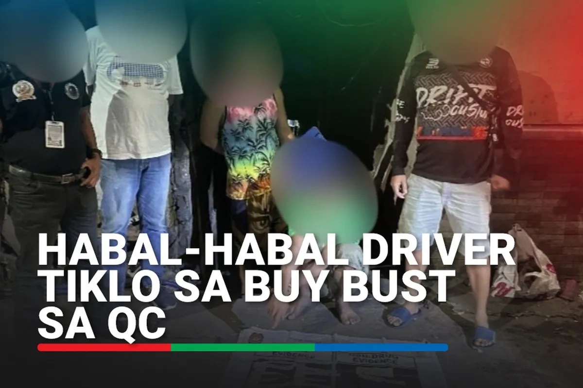Habal-habal driver tiklo sa buy bust sa QC | ABS-CBN News
