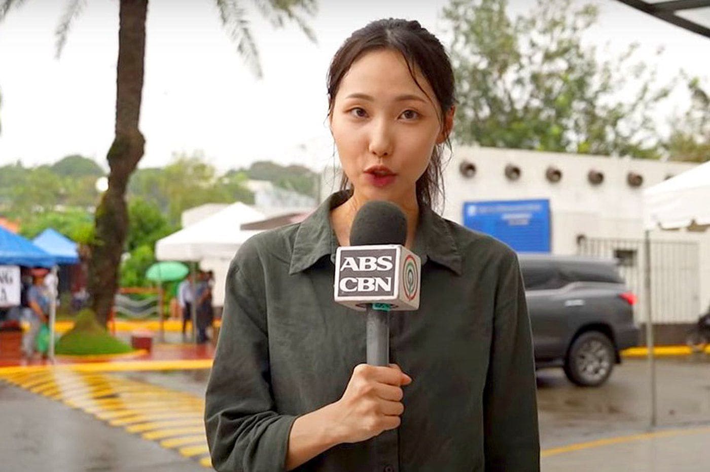 Vlogger Jessica Lee tries hand at being TV news reporter | ABS-CBN ...