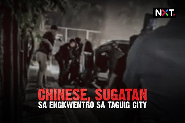Chinese, sugatan sa engkwentro sa Taguig City | ABS-CBN News