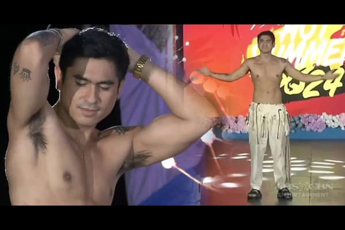 CJ Navato unveils newly sculpted physique at Hot Summer 2024 | ABS-CBN ...
