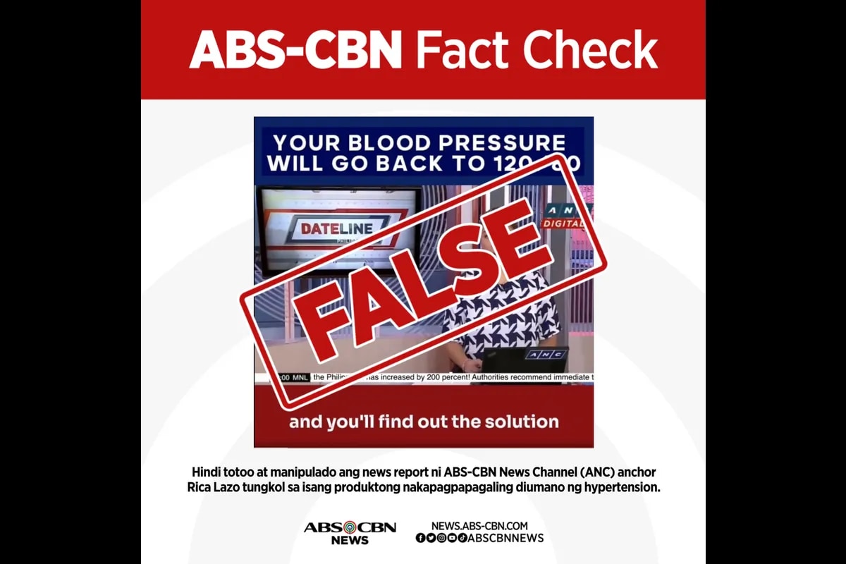 FACT CHECK: Walang report ang ANC tungkol sa produktong ... FACT CHECK: Walang report ang ANC tungkol sa produktong ...