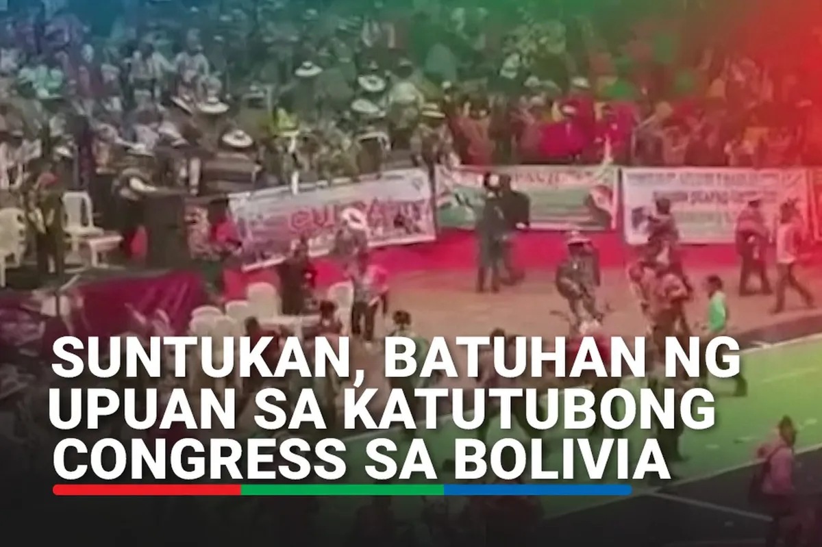 Suntukan, batuhan ng upuan sa katutubong congress sa Bolivia | ABS-CBN News Suntukan, batuhan ng upuan sa katutubong congress sa Bolivia | ABS-CBN News