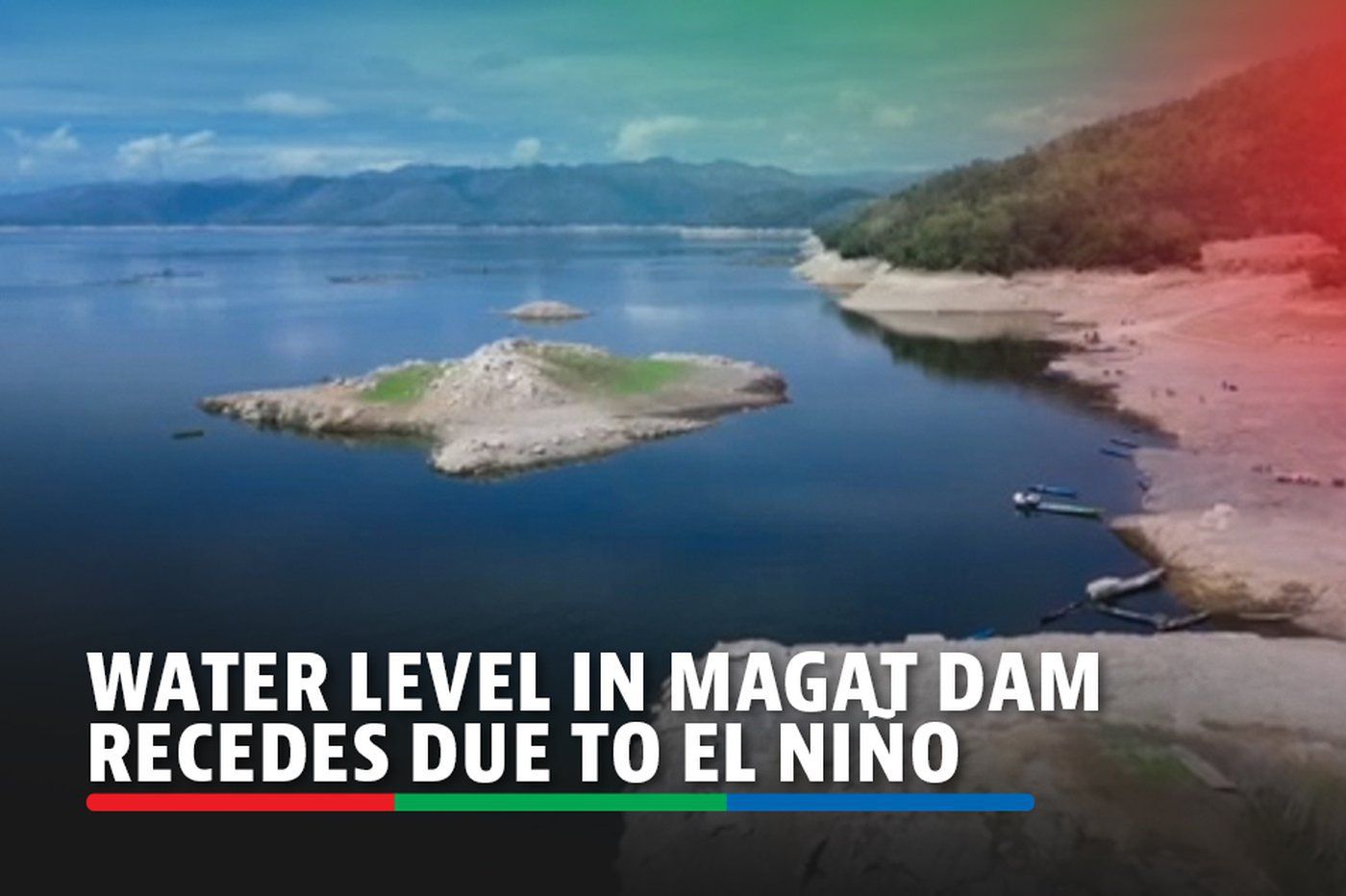 Water level in Magat Dam recedes due to El Niño | ABS-CBN News