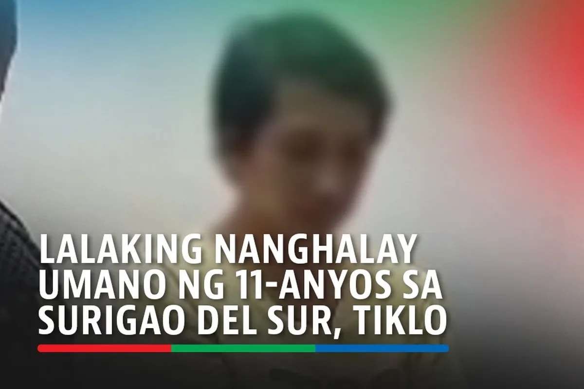 Lalaking nanghalay umano ng 11-anyos sa Surigao del Sur, arestado sa ... Lalaking nanghalay umano ng 11-anyos sa Surigao del Sur, arestado sa ...