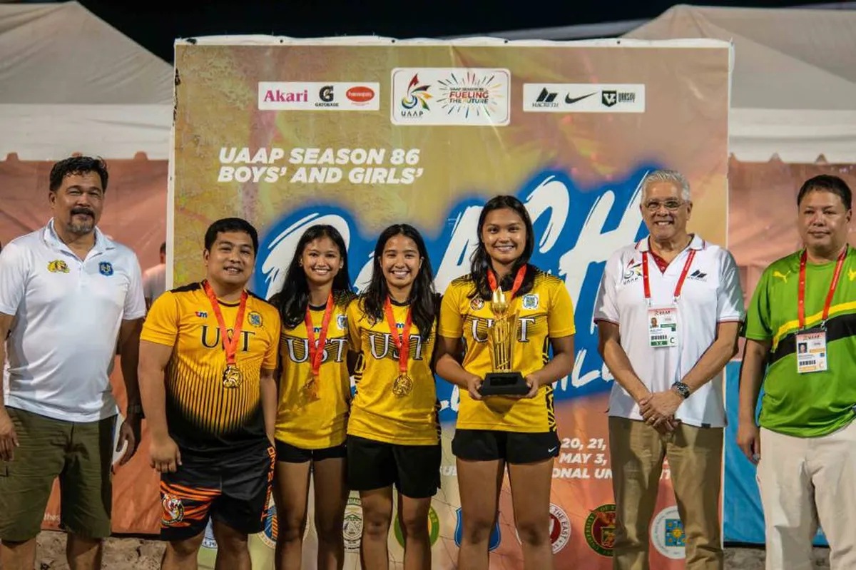 UST girls, NU-Nazareth boys rule UAAP beach volley | ABS-CBN Sports