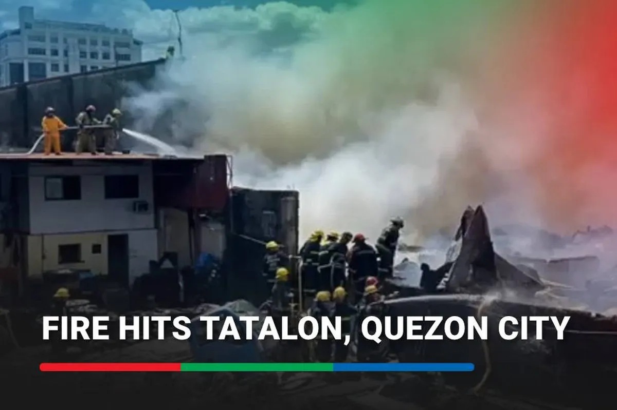 Fire hits residential area in Tatalon, Quezon City | ABS-CBN News
