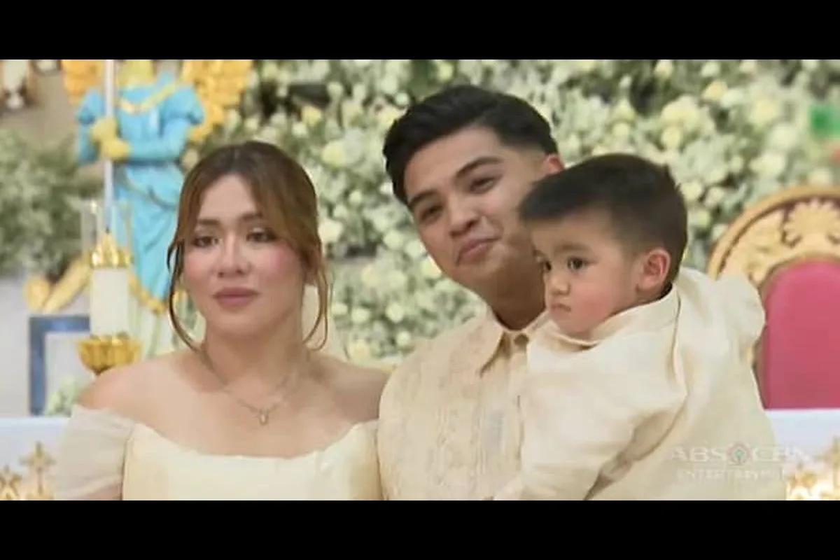 TV Patrol: Angeline Quinto at Nonrev Daquina, ikinasal na | ABS-CBN ...