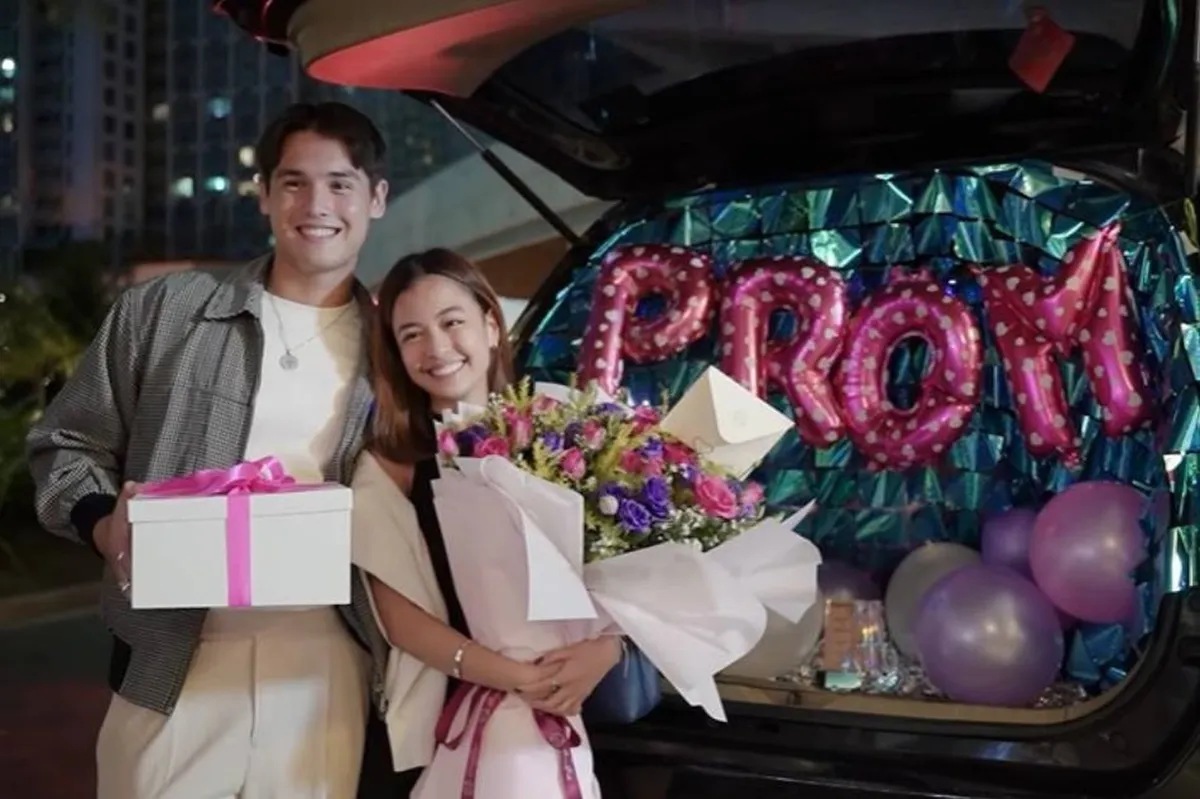 WATCH: Kobie Brown surprises Andi Abaya with ‘promposal’ anew | ABS-CBN ...