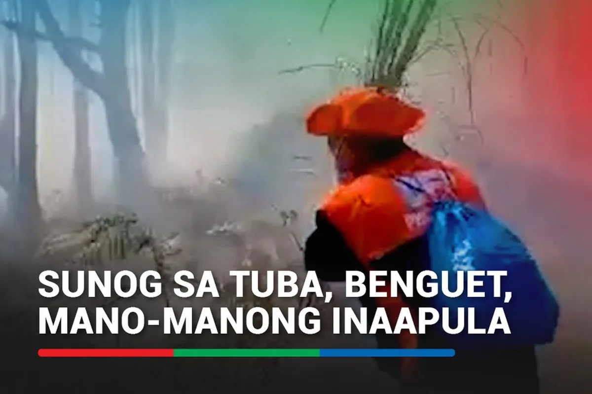 Sunog sa Tuba, Benguet, mano-manong inaapula | ABS-CBN News