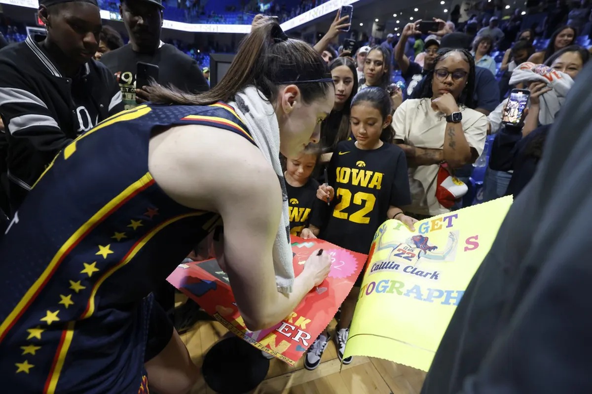 A sellout for a WNBA exhibition game? Welcome to the league's Caitlin ...
