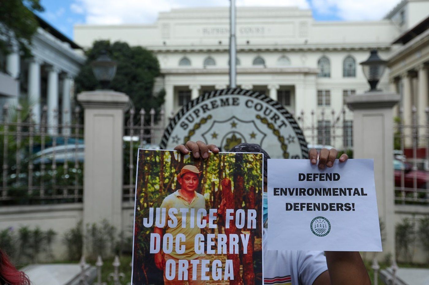 Environmental groups rally in front of SC on Doc Gerry Ortega’s death ...