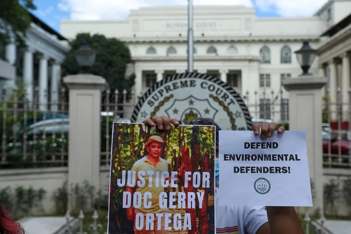 Environmental groups rally in front of SC on Doc Gerry Ortega’s death ...