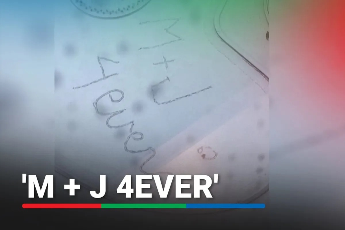 You + me 4ever: Giant love message pops up in Toronto's snowy park ...