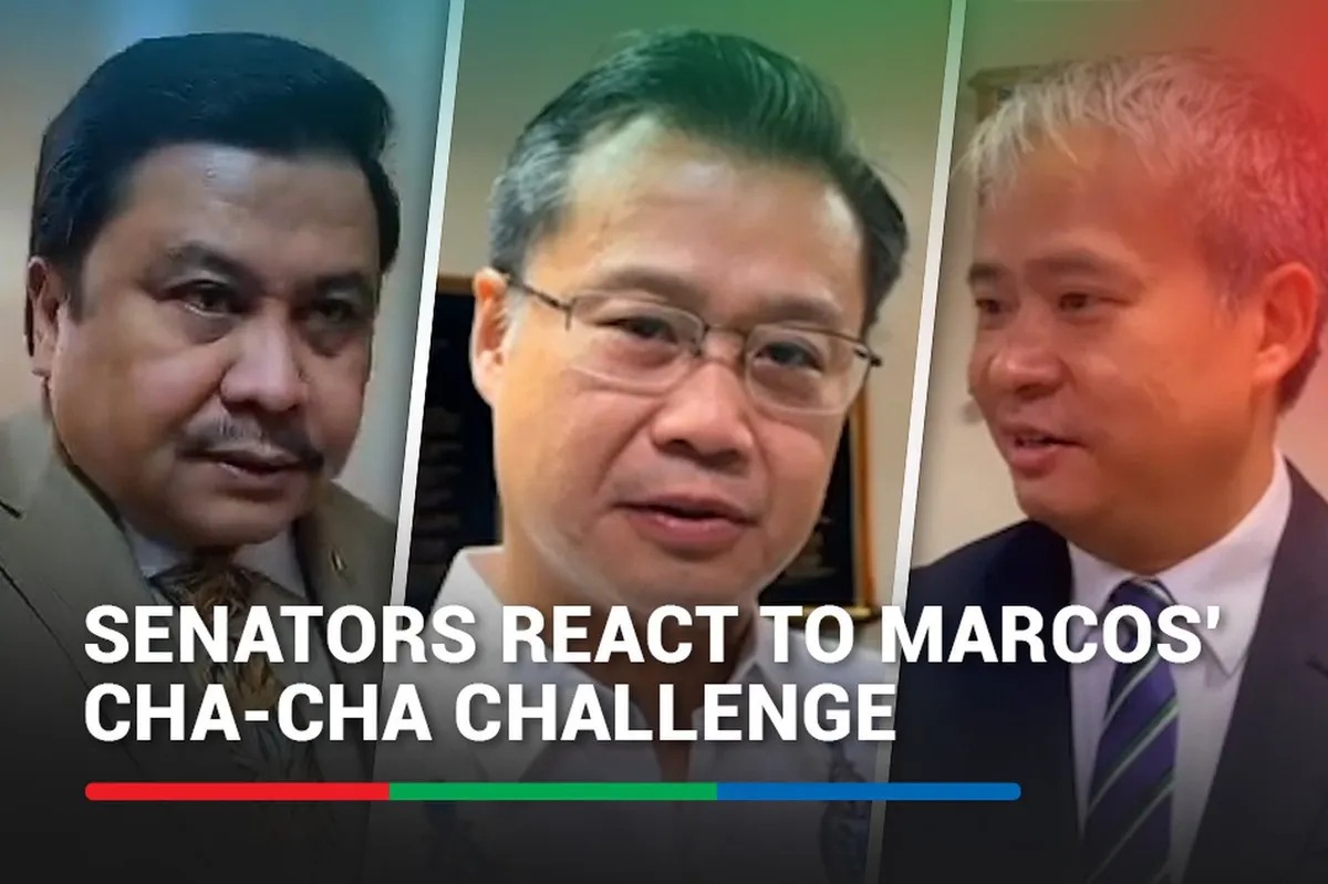 Senators react to Marcos' cha-cha challenge | ABS-CBN News