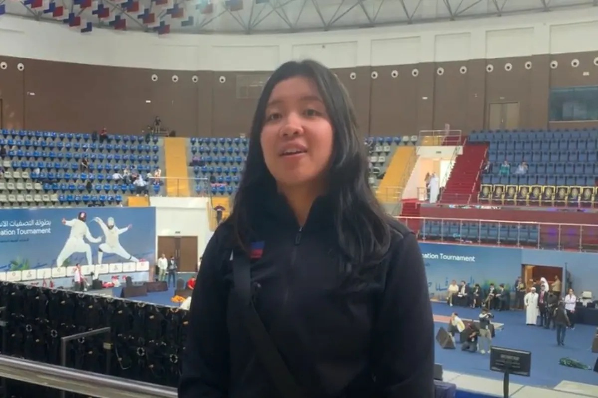 Pinay Fencing Champ Sam Catantan puspusang naghahanda para sa Paris ...